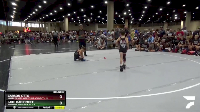 60 lbs Round 3 (6 Team) - Jake Dadiomoff, Williamson County WC vs ...