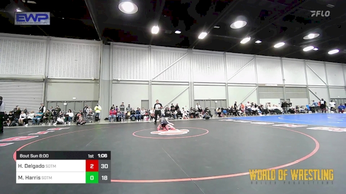 100 lbs Semifinal - Hailey Delgado, Sisters On The Mat Pink vs ...
