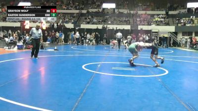 Rookie 6-8 100 Quarterfinal - Easton Gunderson, Great Bridge Middle ...