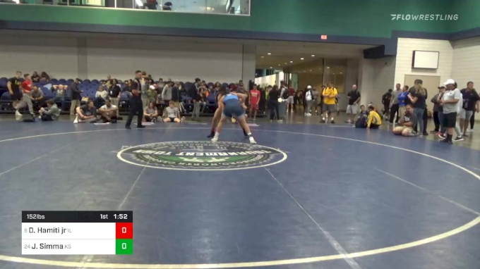 Match - Dean Hamiti Jr, Il vs Jared Simma, Ks