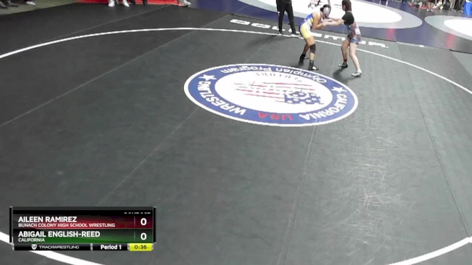 142 lbs Cons. Round 3 - Aileen Ramirez, Buhach Colony High School ...