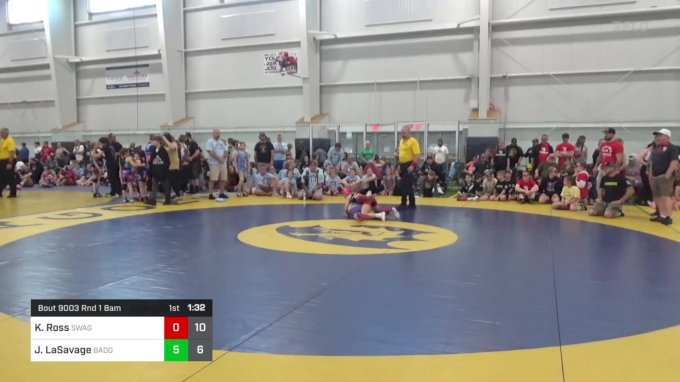 75 lbs Round 1 - Kylie Ross, Swag Sisters vs Julianna LaSavage, Badger ...
