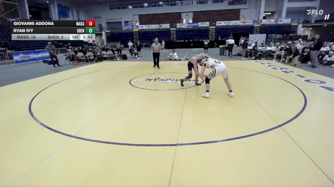 144 lbs Finals (4 Team) - Giovanni Addona, Massapequa vs Ryan Ivy ...