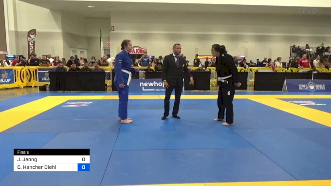Jennifer Jeong vs Cynthia Hancher Diehl 2024 IBJJF Jiu-Jitsu CON ...