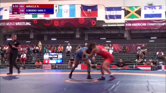 62 kg Quarterfinal - Kayla Mircale, USA vs Yolanda Cordero, CUB