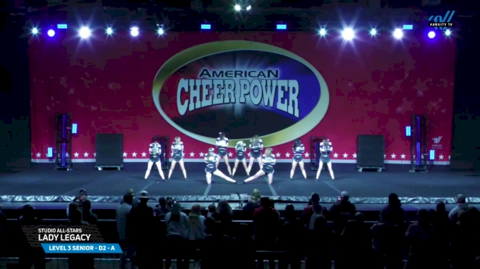 Studio All-Stars - LADY LEGACY [2025 L3 Senior - D2 - A Day 2] 2025 Cheer Power Grand Nationals