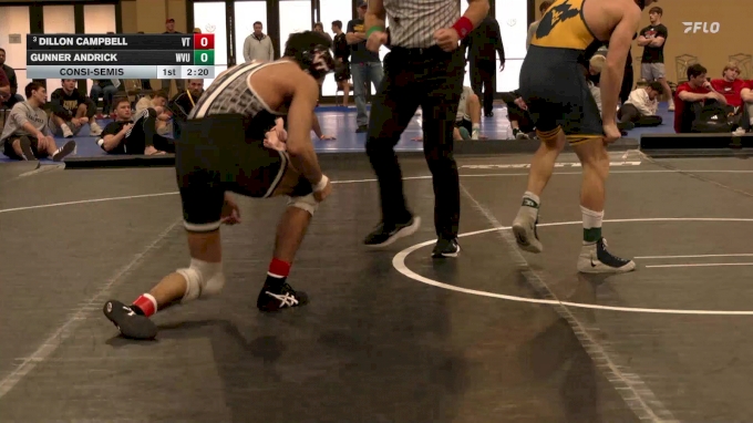 133 lbs Consolation - Dillon Campbell, Virginia Tech vs Gunner Andrick ...