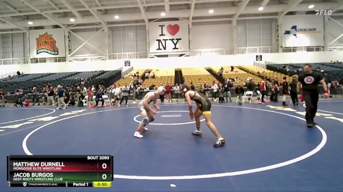 124 lbs Cons. Round 7 - Jacob Burgos, Deep Roots Wrestling Club vs ...
