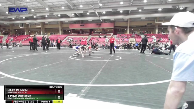 64 lbs 3rd Place Match - Zayne Wieneke, Greater Heights Wrestling vs ...