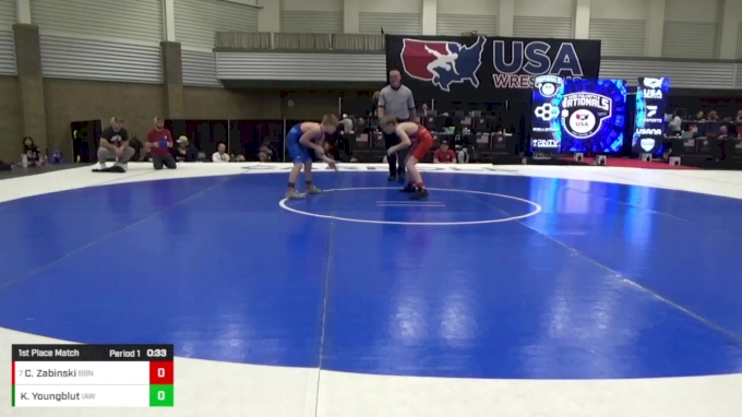 12U Boys - 98 lbs 1st Place Match - Kiptyn Youngblut, Immortal ...