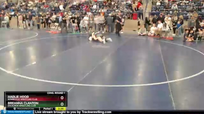 138 lbs Cons. Round 1 - Hadlie Hood, Bonneville Wrestling Club vs ...