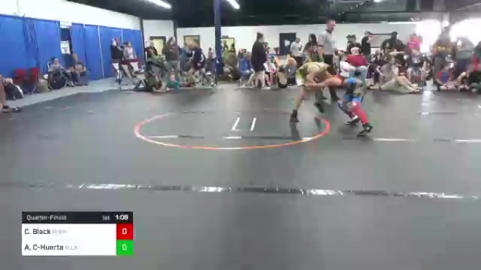 90 lbs Quarterfinal - Carter Black, Elemonators vs Atian Coleman-Huerta ...