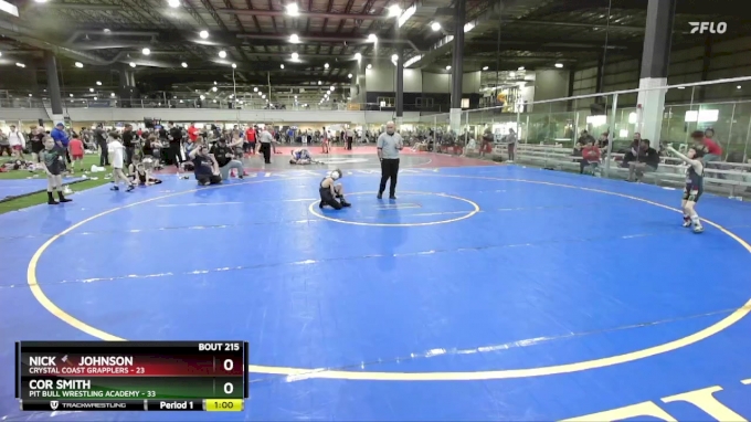 55 lbs Round 2 - Nick Johnson, Crystal Coast Grapplers vs Cor Smith ...