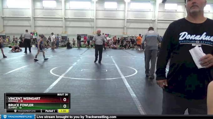 68 lbs Round 7 (8 Team) - Vincent Weingart, Donahue vs Bruce Fowler ...