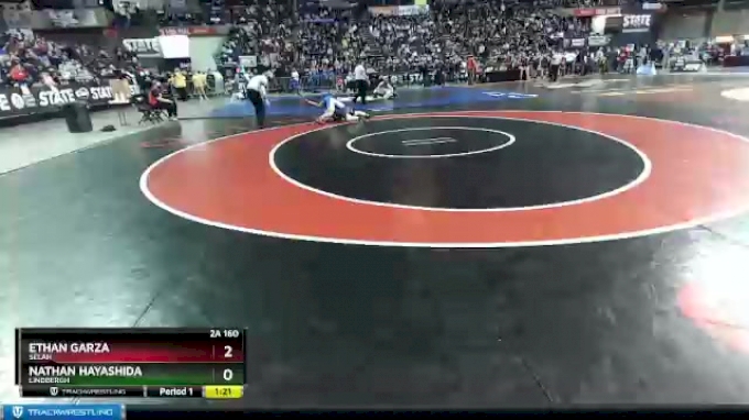 2 lbs Champ. Round 1 - Nathan Hayashida, Lindbergh vs Ethan Garza, Selah