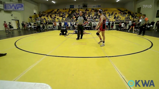 119-B lbs Quarterfinal - Beckham Tibbles-Ingram, Tulsa Union vs David ...