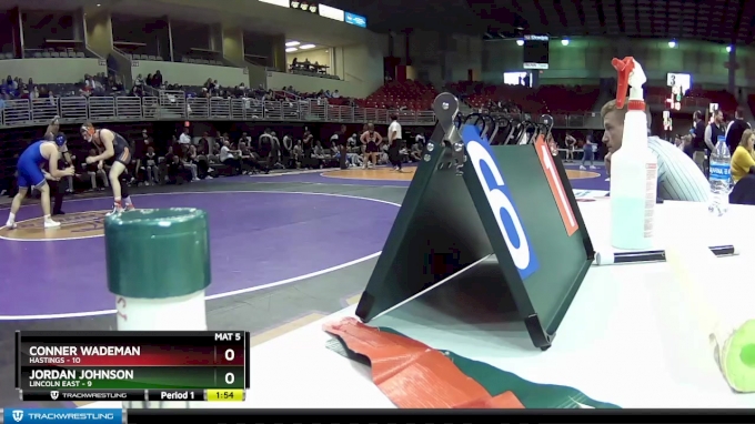 215 lbs Round 2 (6 Team) - Jordan Johnson, Lincoln East vs Conner ...