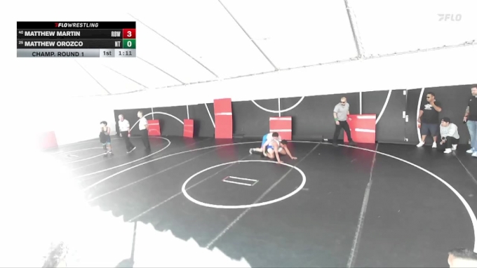 190 lbs Champ. Round 1 - Matthew Orozco, North Torrance vs Matthew ...