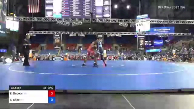 170 lbs Consi Of 64 #2 - Ethan DeLeon, South Dakota vs Xavier Giles ...