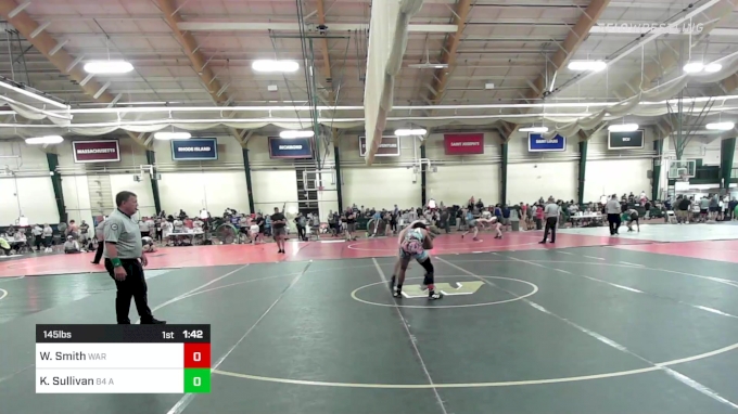 145 lbs Semifinal - Walter Smith, Warm Up Gang vs Kollin Sullivan, 84 ...