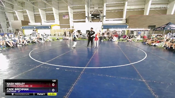 126 lbs Placement Matches (8 Team) - Nash Neeley, Oklahoma Outlaws Red ...