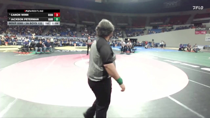 3A Boys 132 lbs 1st Place Match - Canon Winn, Burns Boys vs Jackson ...