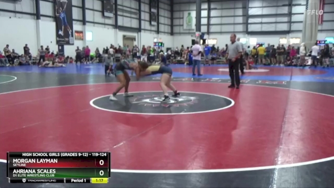 119-124 lbs Round 3 - Morgan Layman, Skyline vs Ahriana Scales, D1 ...