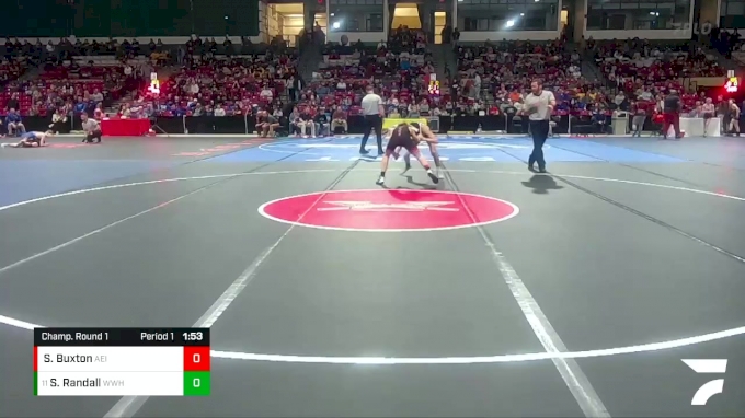 106-4A/3A Champ. Round 1 - Solomon Randall, Walt Whitman vs Sam Buxton ...