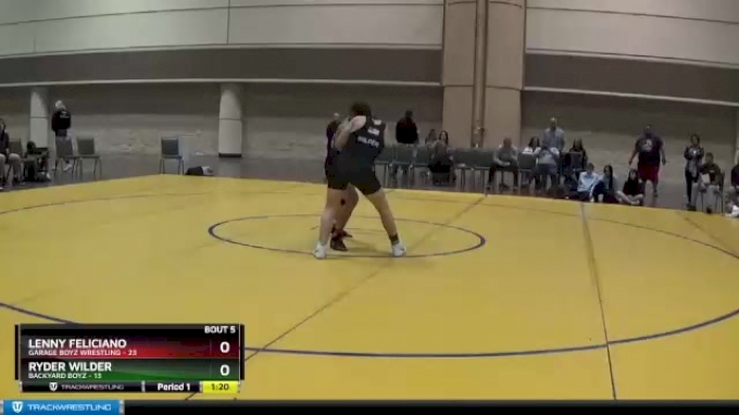173 lbs Round 2 (6 Team) - Lenny Feliciano, Garage Boyz Wrestling vs ...