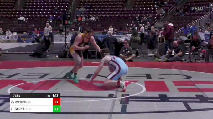 172 lbs Round Of 16 - Adam Waters, Faith Christian vs Brock Covell ...