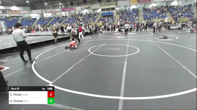 81 lbs Final - Charlie Perea, Pomona Elite vs Silas Chavez, Ridge ...