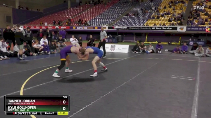 125 lbs Placement Matches (16 Team) - Kyle Gollhofer, Northern Iowa vs ...