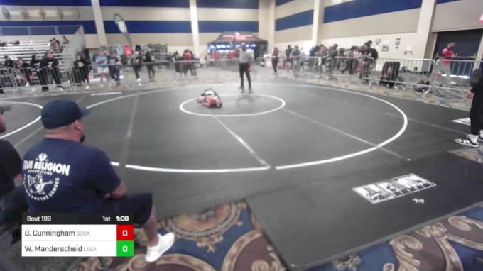 70 lbs Quarterfinal - Brody Cunningham, SoCal Hammers vs Waylon ...
