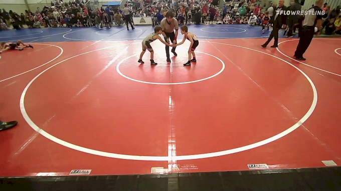 61 lbs Round Of 16 - Jesse Voss, Skiatook Youth Wrestling 2022-23 vs ...