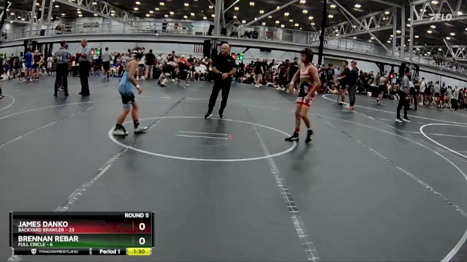 88 lbs Round 5 (8 Team) - James Danko, Backyard Brawler vs Brennan ...