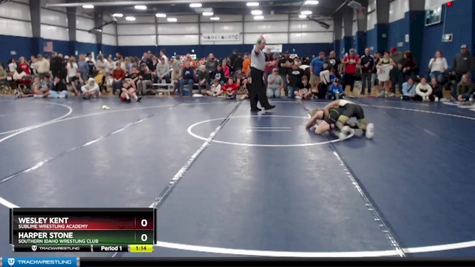110 lbs Champ. Round 2 - Harper Stone, Southern Idaho Wrestling Club vs ...