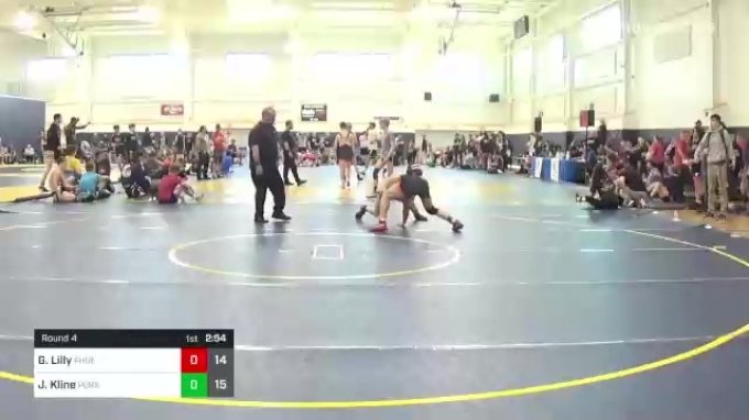 139 lbs Round 4 - Gabe Lilly, Phoenix Wrestling Red vs Jayson Kline ...