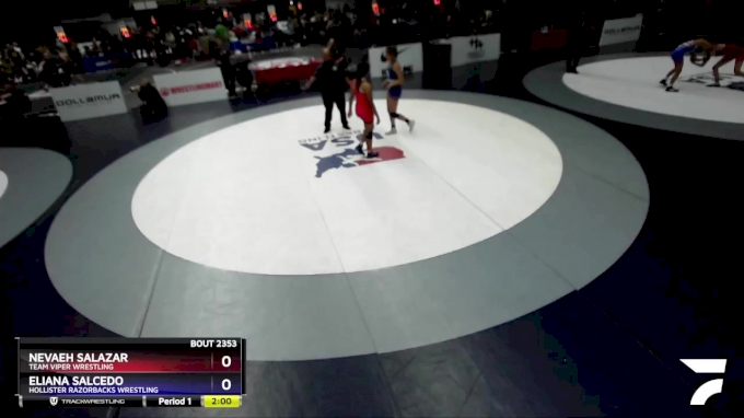 121 lbs 3rd Place Match - Nevaeh Salazar, Team Viper Wrestling vs ...