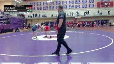 141 lbs Champ. Round 1 - Blake Runion, Corban University vs Dylan Clark ...