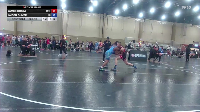 150 lbs 3rd Place - James Kosza, Wellington Wrestling vs Jaiden Oliver ...