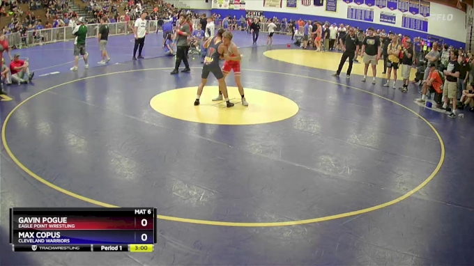 120 lbs 1st Place Match - Gage Singleton, Roseburg Mat Club vs Jeremiah ...