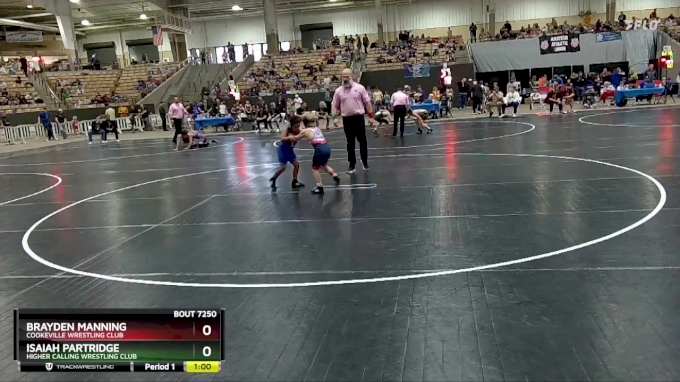 75 lbs Cons. Semi - Brayden Manning, Cookeville Wrestling Club vs ...