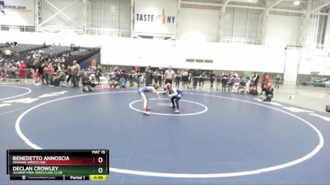 78 lbs Cons. Round 5 - Declan Crowley, Journeymen Wrestling Club vs ...