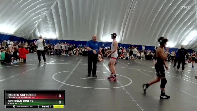 130 lbs Finals (2 Team) - Brendan Kinley, Rogue WC vs Parker Suffridge ...