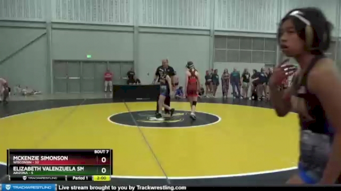 101 lbs Round 3 (6 Team) - McKenzie Simonson, Wisconsin vs Elizabeth ...