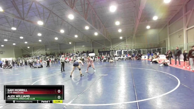 157 lbs Cons. Round 4 - Alex Williams, Champions Wrestling Club vs Sam ...