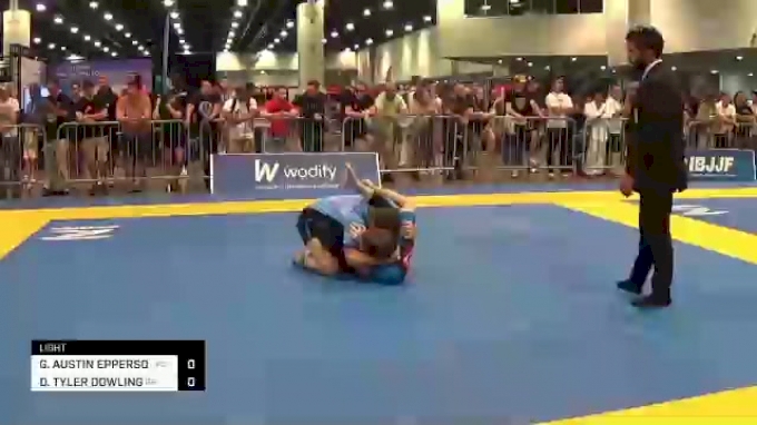 GREGORY AUSTIN EPPERSON vs DREW TYLER DOWLING 2022 IBJJF Jiu-Jitsu CON ...