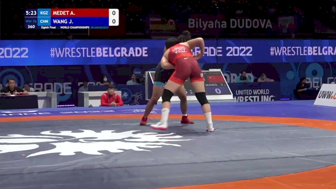 76 kg 1/8 Final - Aiperi Medet Kyzy, Kyrgyzstan vs Juan Wang, China