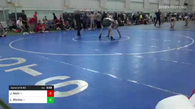 O-175 lbs Consi Of 8 #2 - John Mott, PA vs Logan Ritchie, MI