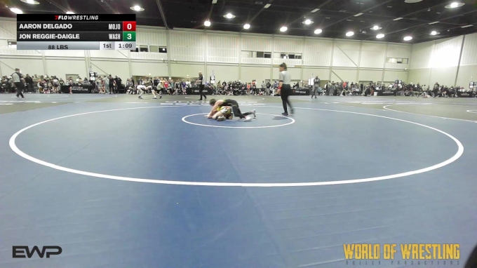 88 lbs Rr Rnd 5 - Aaron Delgado, Mojo Mulisha 12U vs Jon Reggie-daigle ...